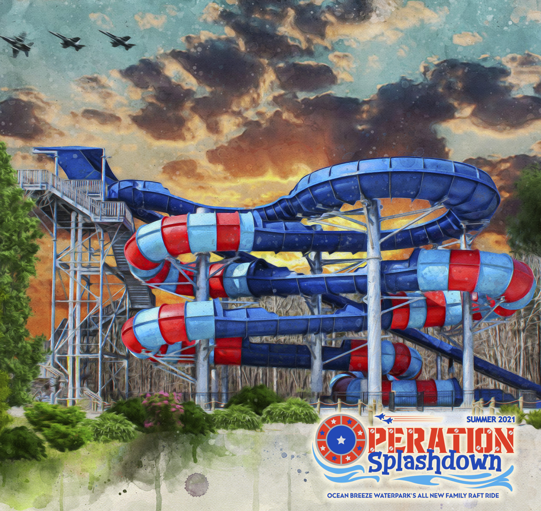 Operation Splashdown | Ocean Breeze Waterpark