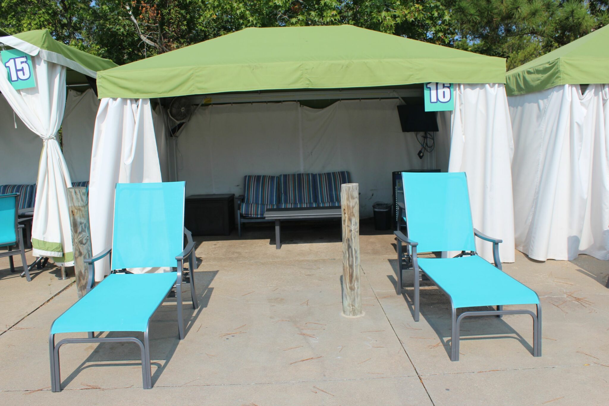 Cabanas & VIP Seating | Ocean Breeze Waterpark